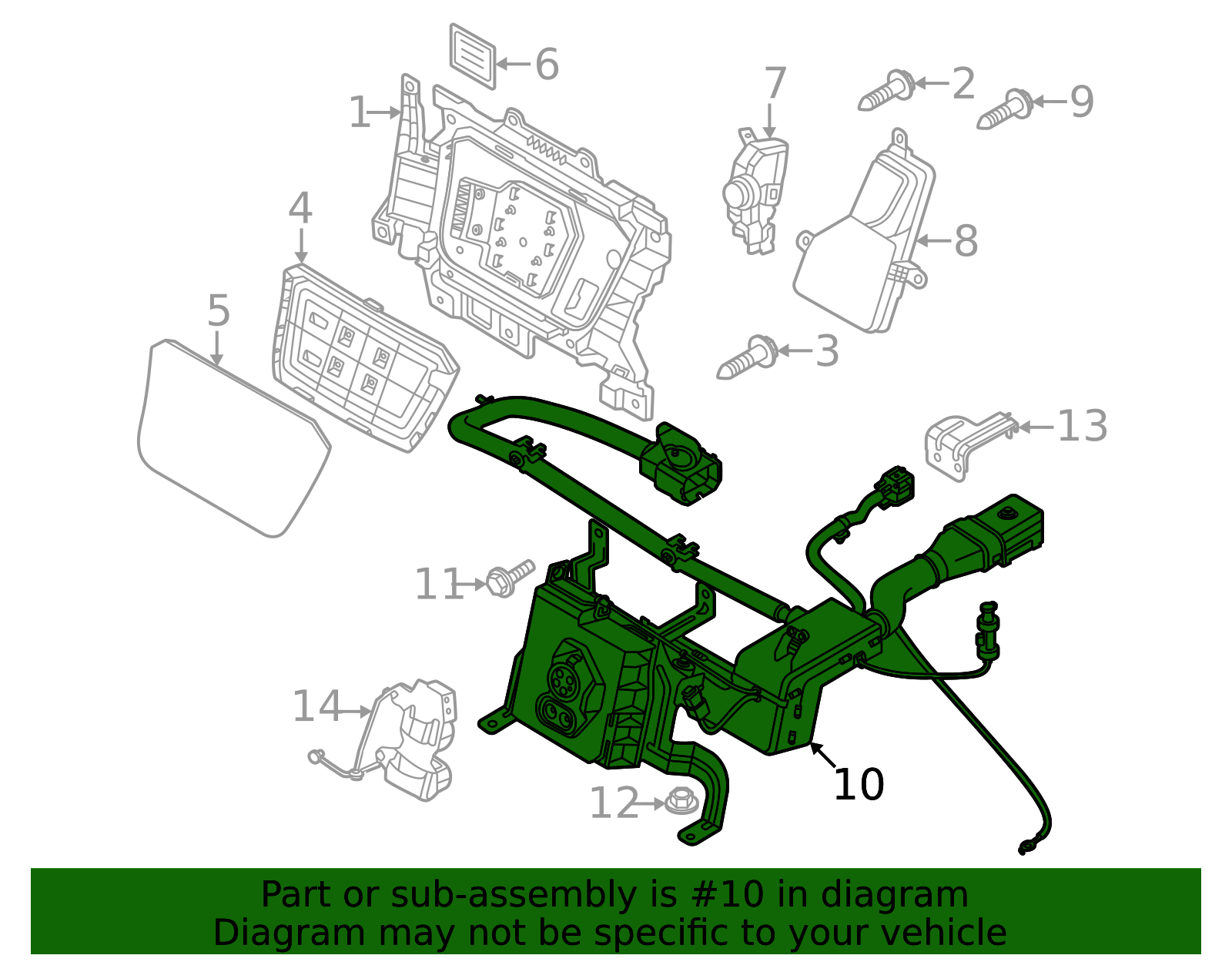 91683-AO100 - Inlet Assembly Combo Changer 2023-2025 Kia Niro EV | Kia ...