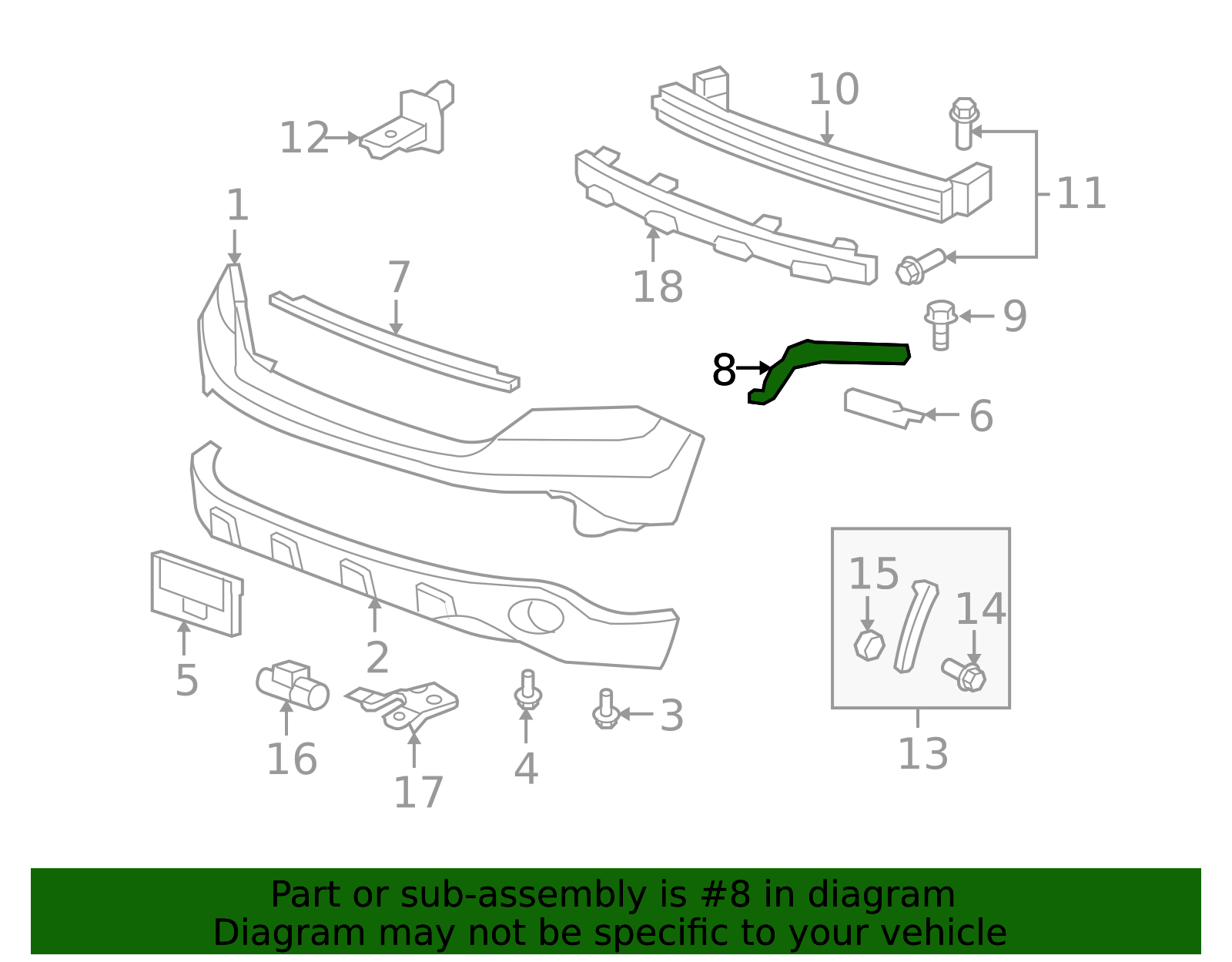 71190-SXS-A00 - 2007-2011 Honda CR-V - Beam L Front Bumper (Upper ...