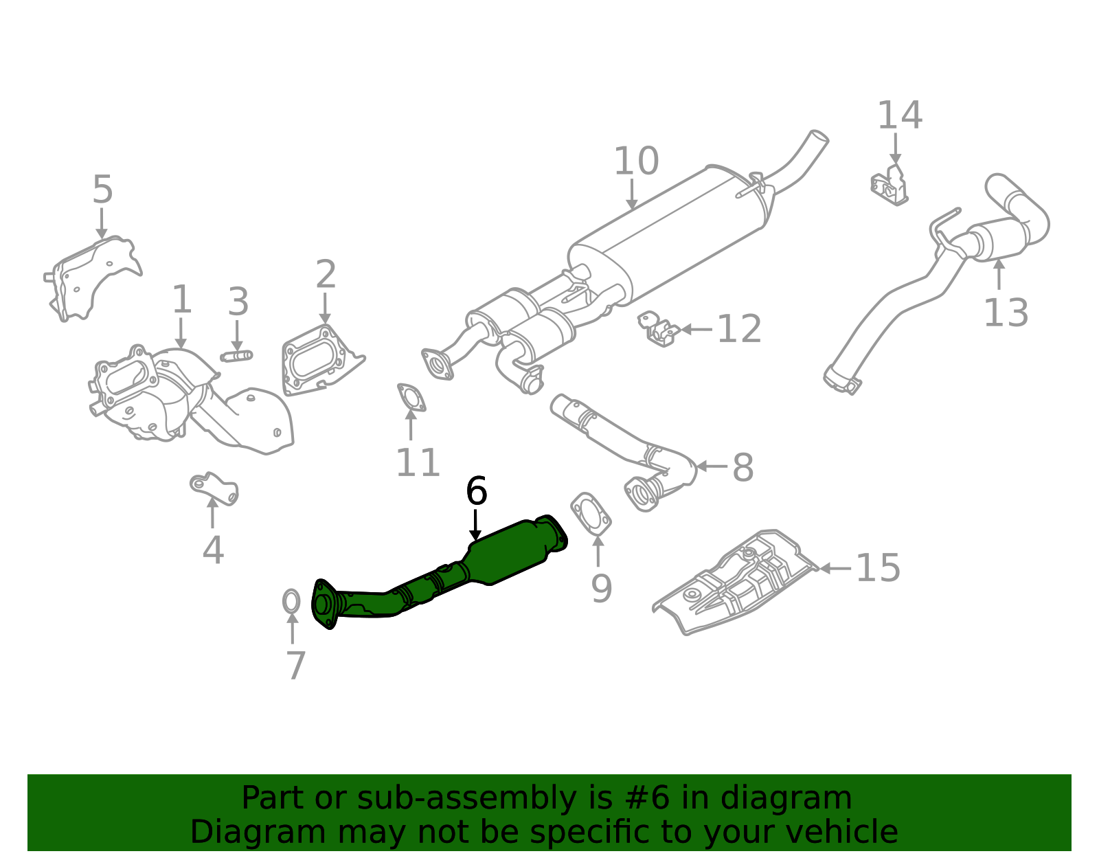 200A0-9BT0A - Catalytic Converter Official Nissan Parts Store
