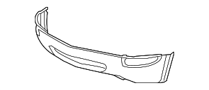 2008-2012 Buick Enclave Front Lower Bumper Cover 20779099 GM ...