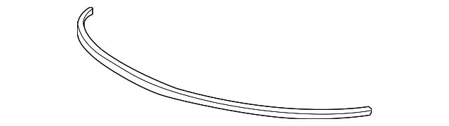 2008-2012 Buick Enclave Front Bumper Rub Strip 25961908 GM ...