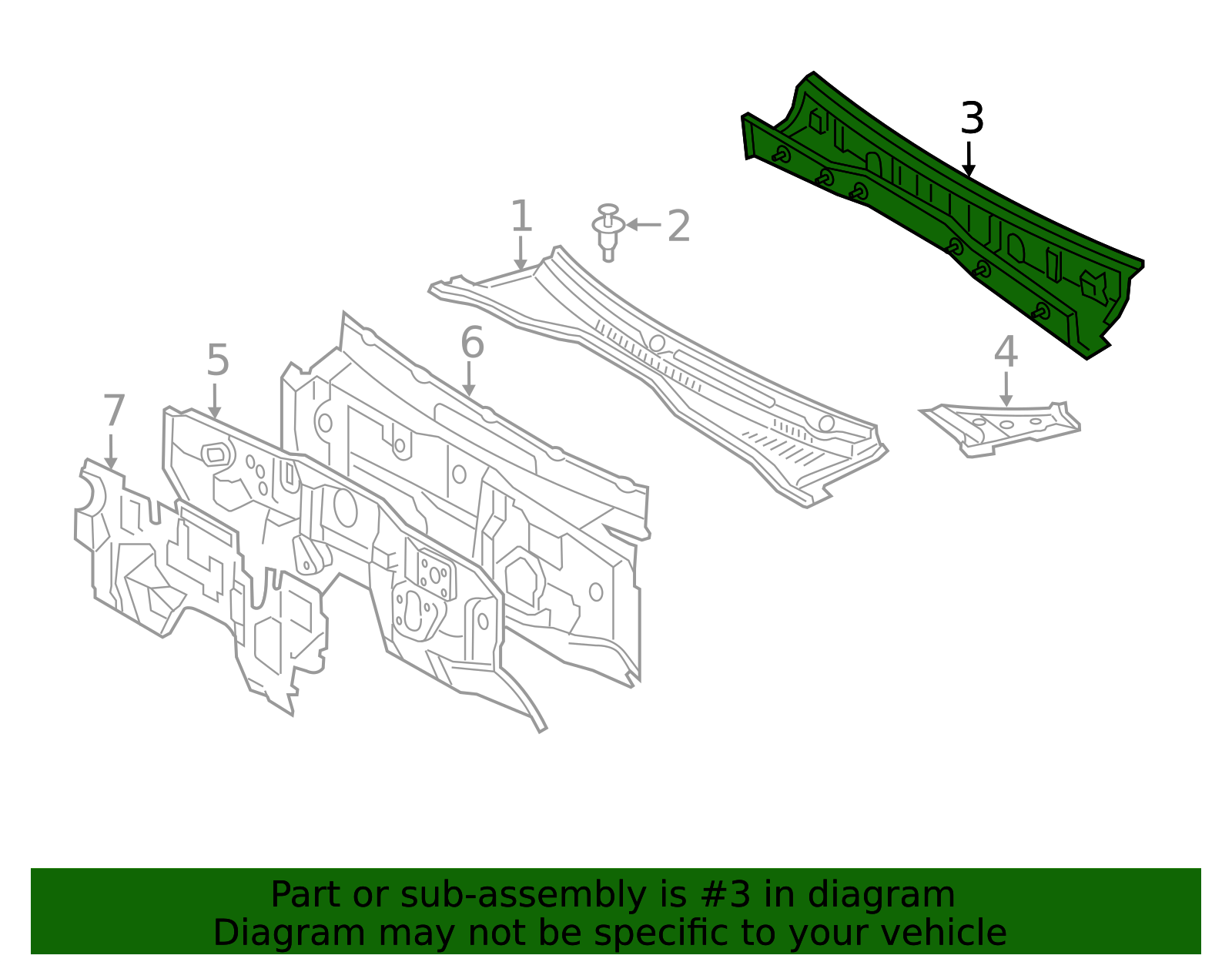 Cowl Top Panel 55700-04320 | OEM Parts Online