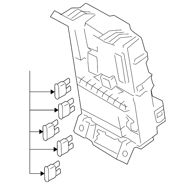 Genuine Fuse & Relay Box for 2006-2011 Hyundai Accent | Part# 91950 ...