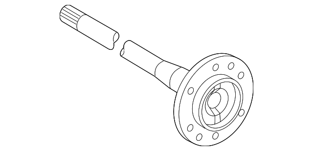 OEM 2007-2021 Toyota Tundra Axle Shaft Part # 42311-0C010 | Modern ...