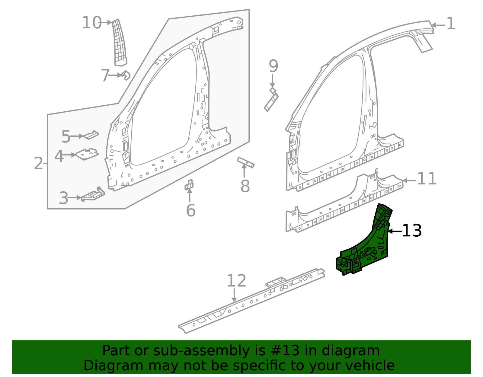 64320-TGV-305ZZ - High-Quality Rocker Reinforced Ext for 2021-2025 ...