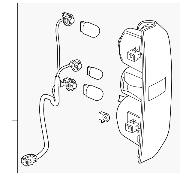 2015-2022 Chevrolet Colorado Tail Lamp Assembly 84916711 | Shop Matick ...