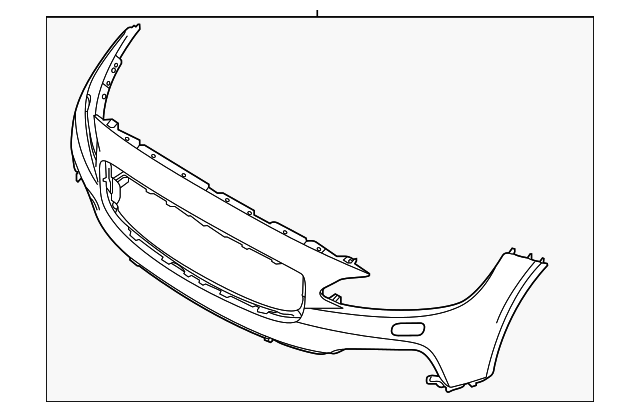 2017-2020 Volvo Bumper Cover 39844292 | TascaParts.com