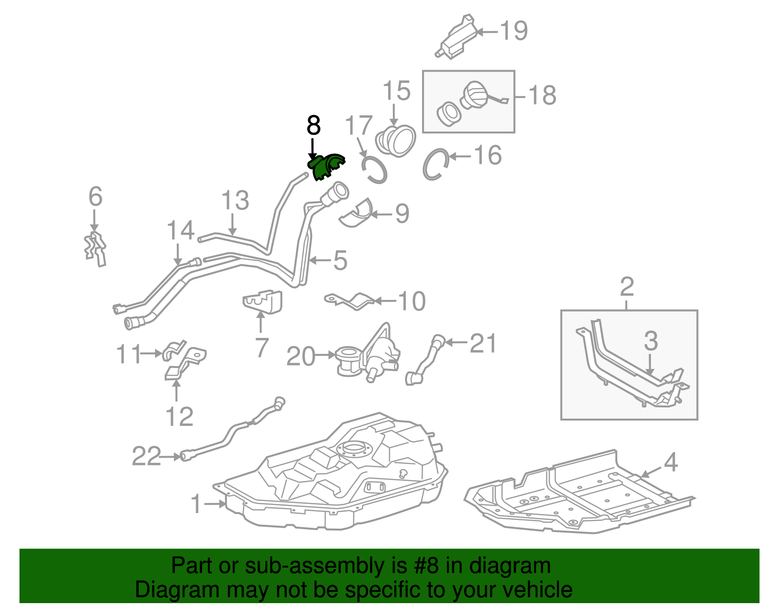 77201-48261 - Fuel Tank Filler Neck 2010-2014 Lexus | Longo Lexus Parts