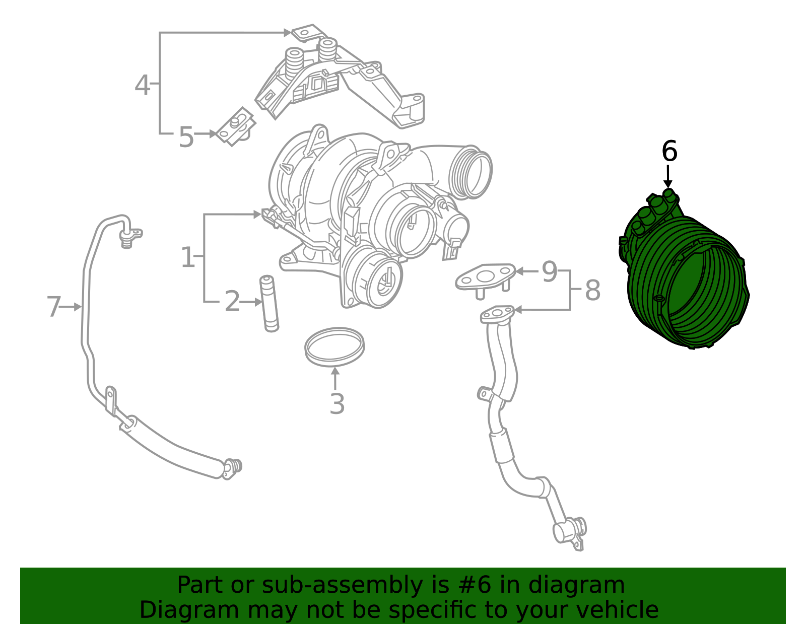 133-090-04-37 - High-Quality Turbocharger Inlet Hose for AutoNation Parts
