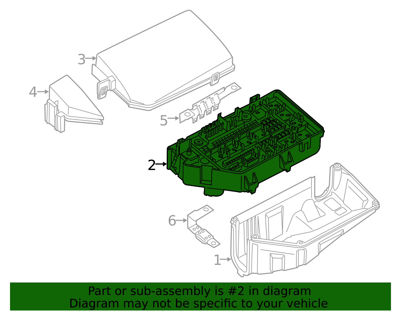 32359479 - 2023-2024 Volvo XC40 Recharge - Fuse & Relay Box | Volvo OEM ...