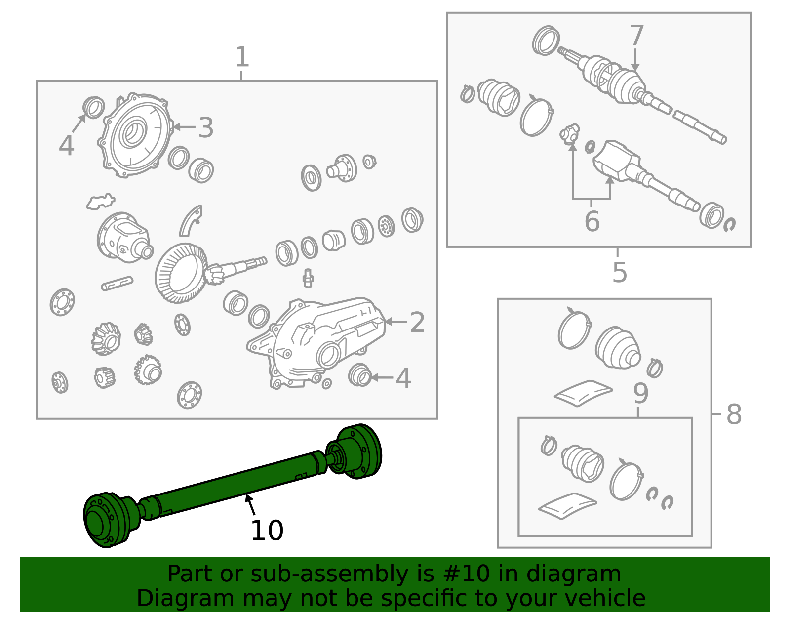 2006-2025 Lexus Drive Shaft 37140-30020 | OEM Parts Online