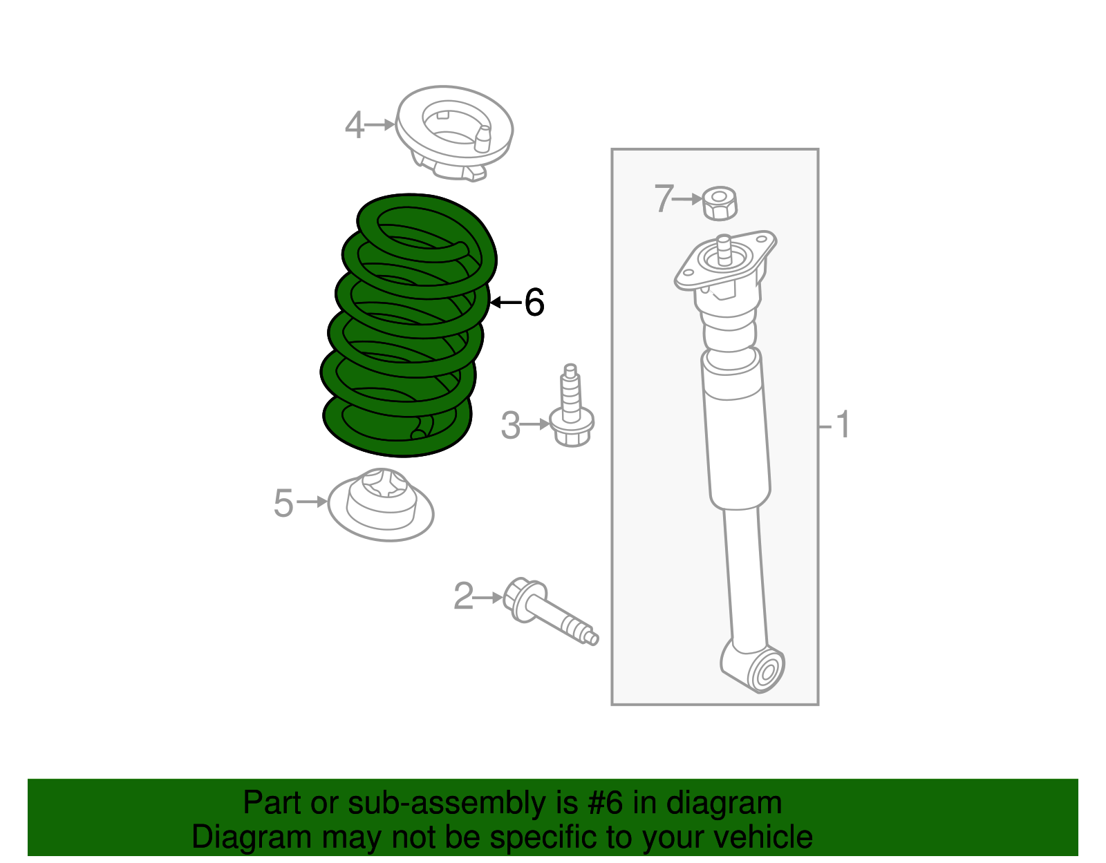 2011-2014 Mazda 2 Coil Spring DF71-28-011B | OEM Parts Online