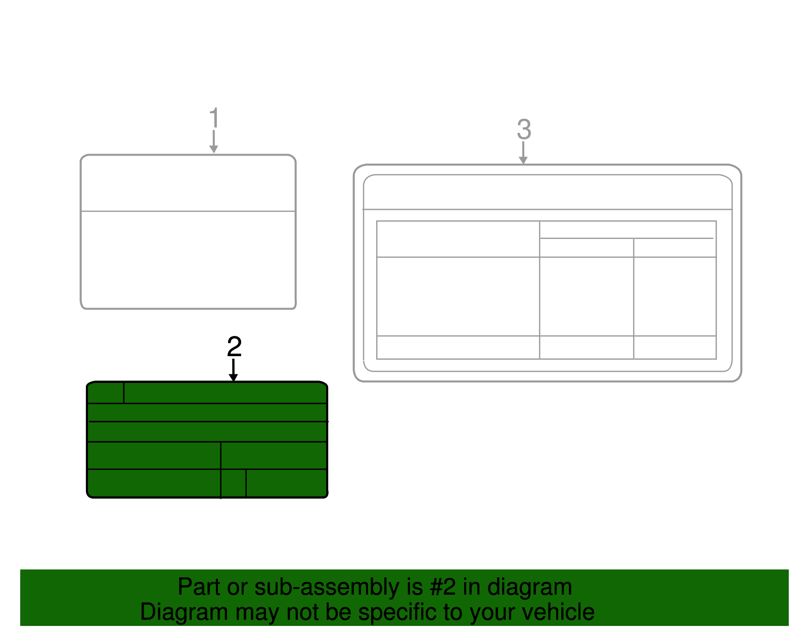 32450-3CAE9 - 2018 Hyundai Santa Fe - Emission Label | Conicelli Hyundai