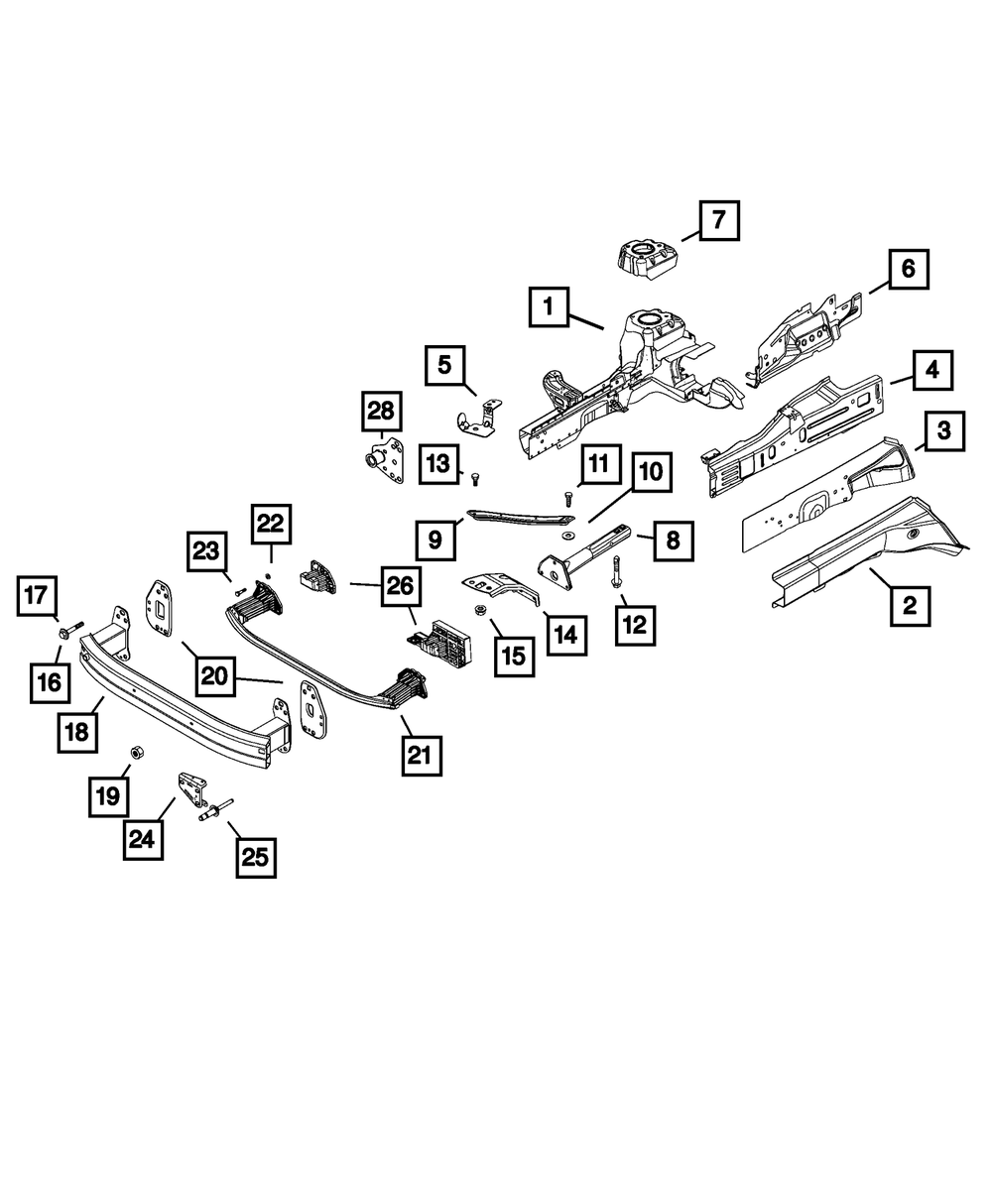 68267434AA - Blind Rivet 2015-2019 Mopar | The Official Mopar eStore