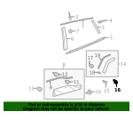 2013-2025 Toyota Bumper Cover Clip 90467-05170 | Toyota Parts Center