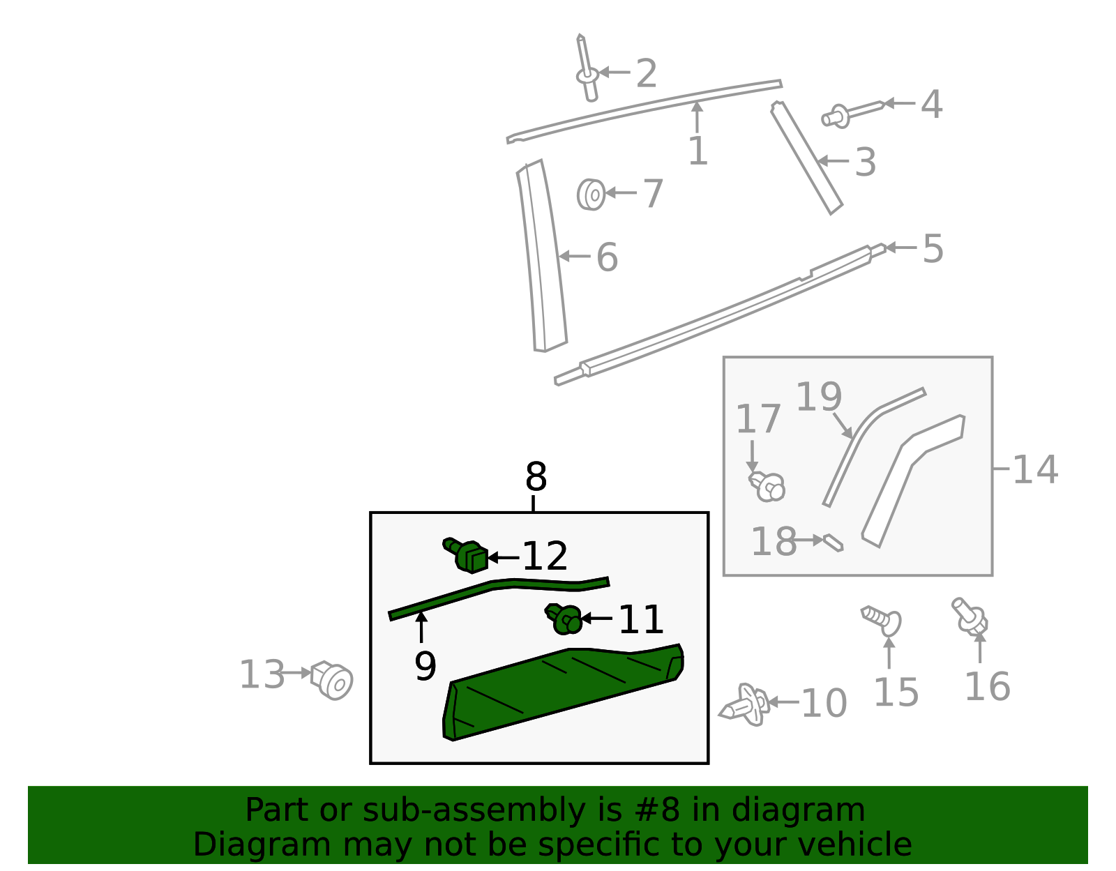 Genuine Official Toyota Door Molding (Right, Rear, Lower) part# 75077 ...