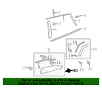 Toyota Bumper Cover Clip Part# 9046705170 | Toyota of Colorado Springs