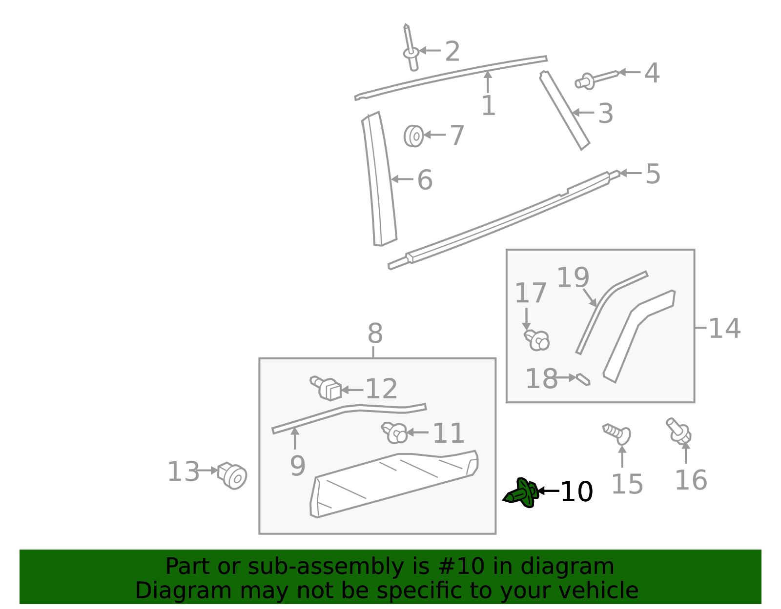 Toyota Bumper Cover Clip Part# 9046705170 | Toyota of Colorado Springs