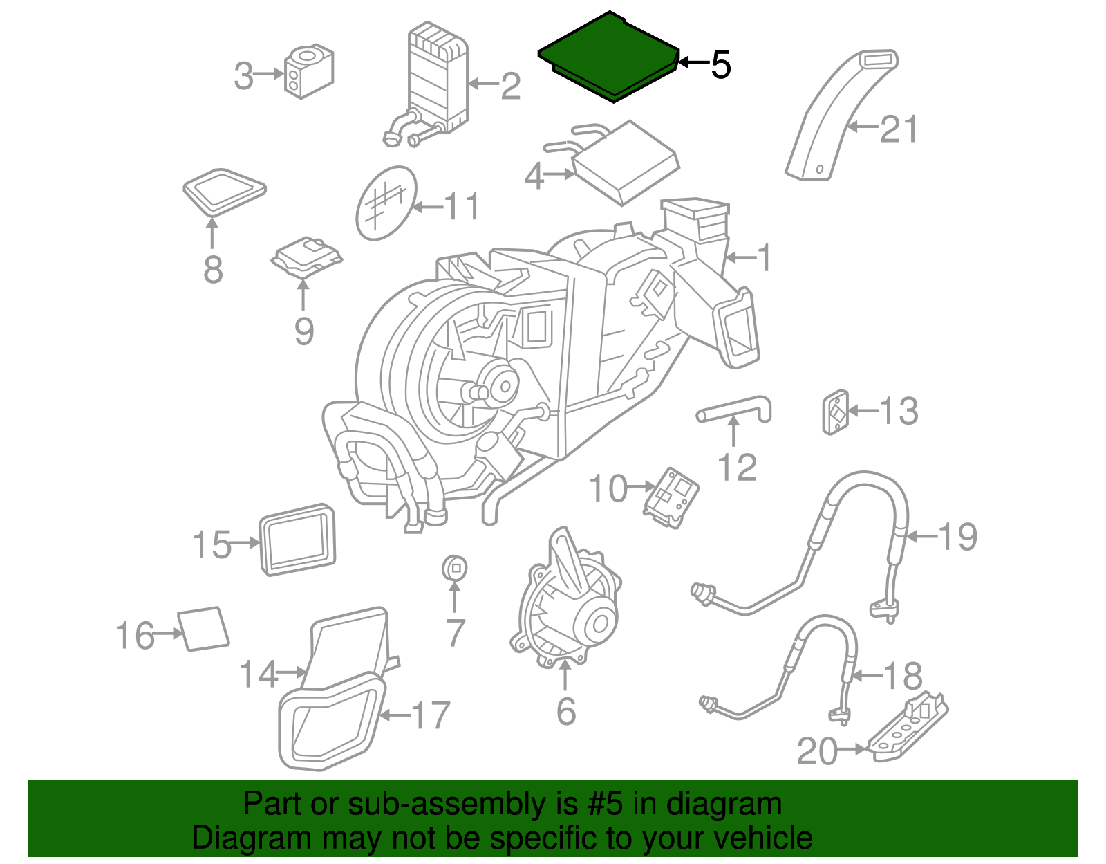 2003-2006 Ford | Seal | 2L1Z-18658-DA | Walls' Ford Parts
