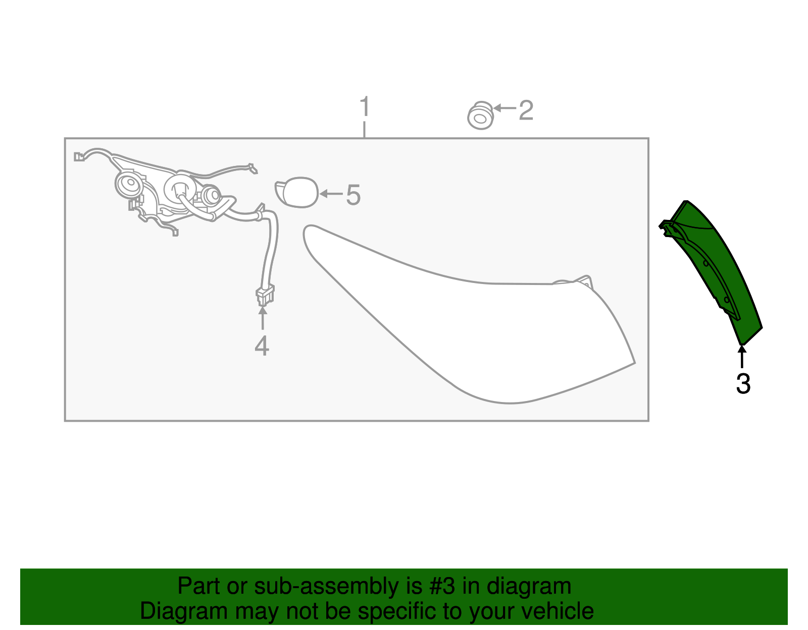 2018-2020 Infiniti Q50 Side Cover 26552-6HH0A | INFINITI OF WEST CHESTER