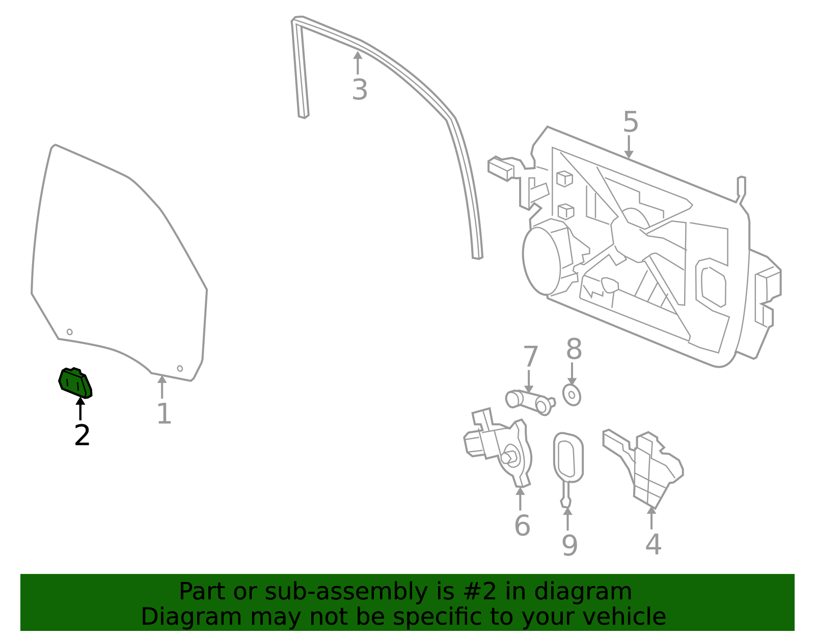 68183756AC - A-Pillar Mounted Spotlamp Right | Mopar Parts Canada