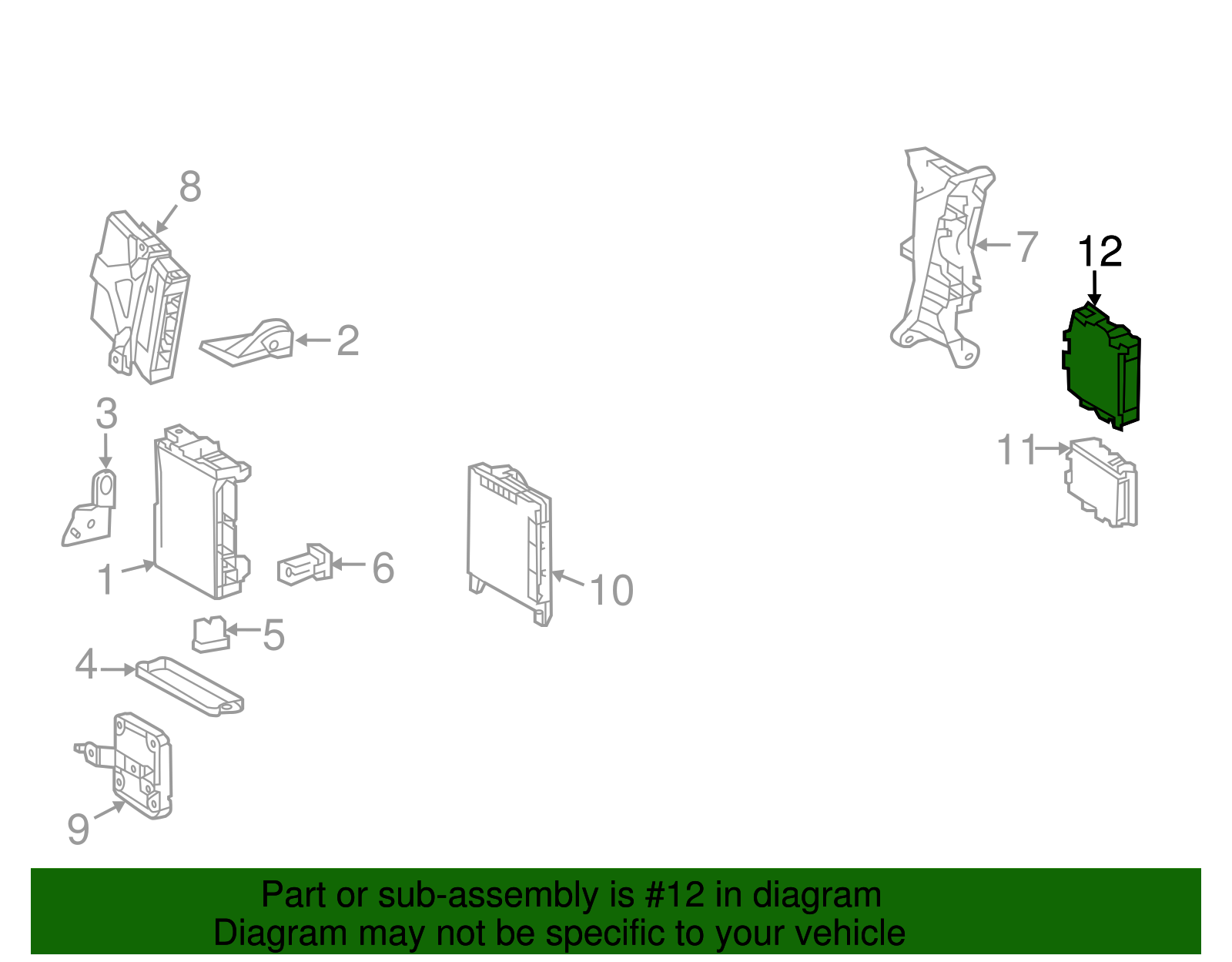 2020-2022 Lexus Control Module 89340-0E080 | OEM Parts Online