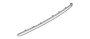 2021-2023 Nissan Rogue Chrome Strip 85072-6RA0A | OEM Parts Online