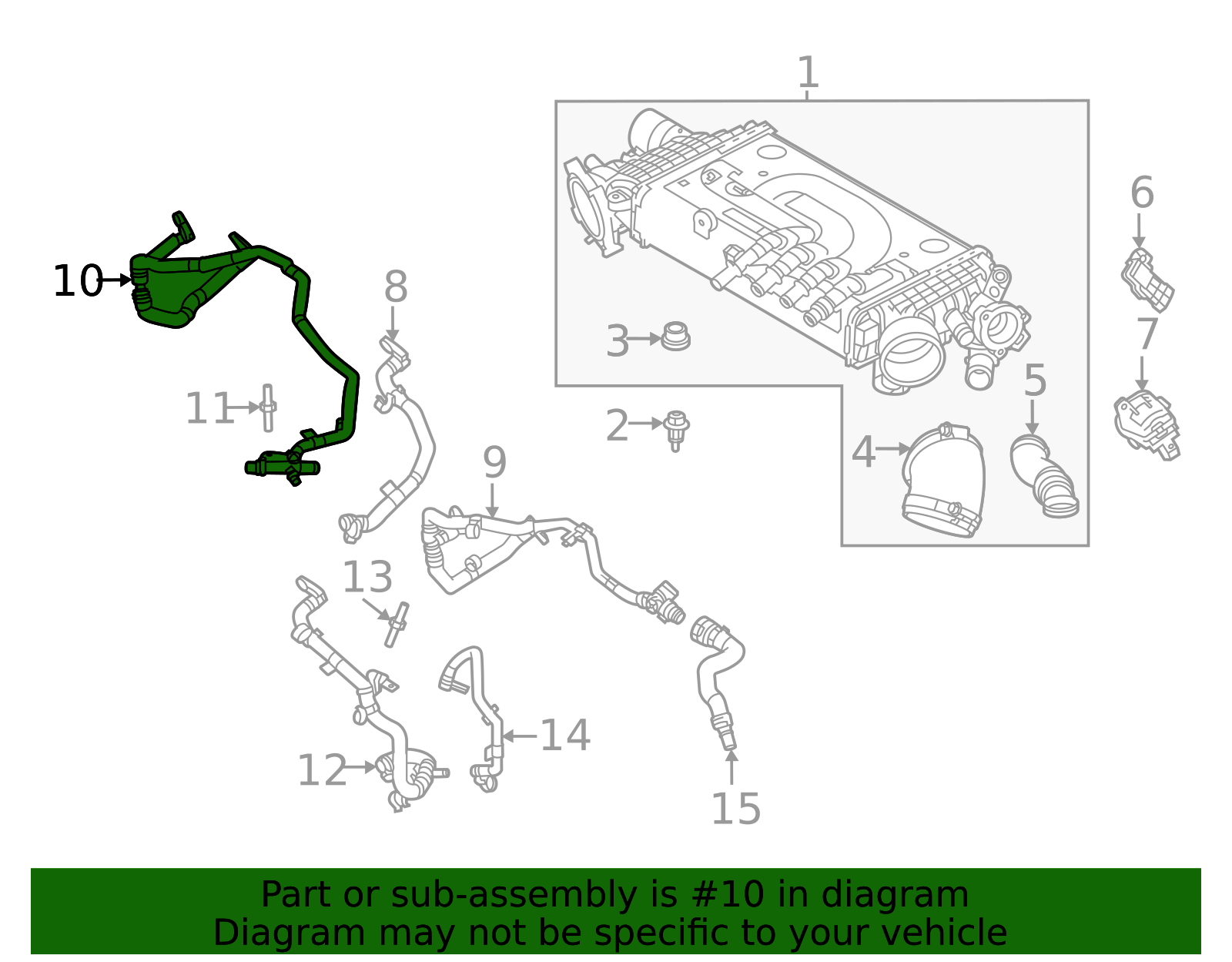 2020-2024 Land Rover By-Pass Pipe LR121759 | OEM Parts Online