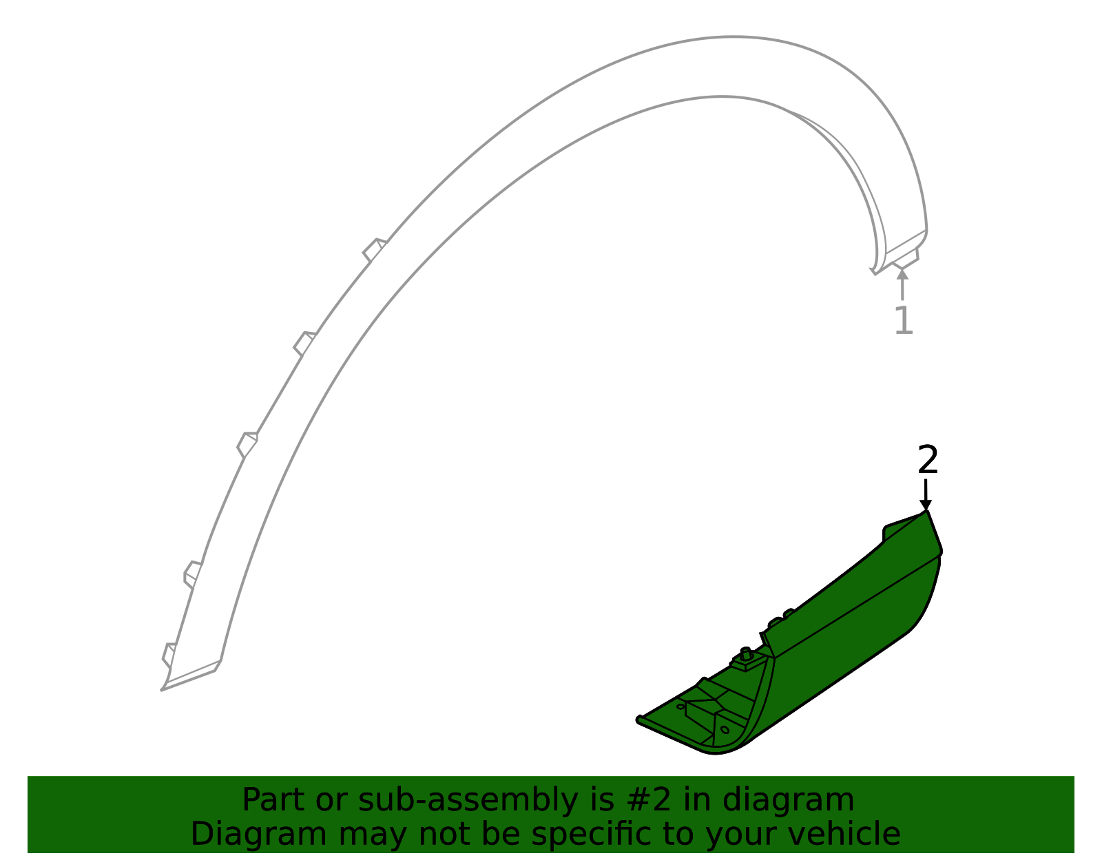2021-2025 Genesis Body Side Molding 877H6-T6000 | OEM Parts Online