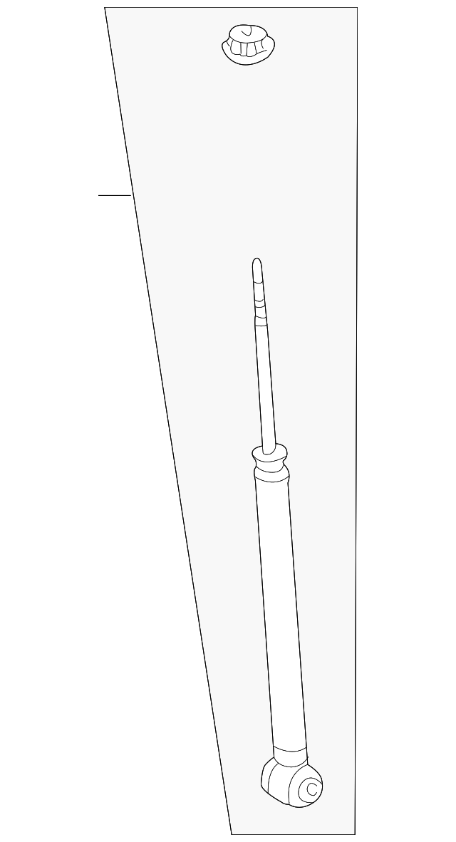 Genuine Toyota Shock Absorber part# 48530-59815 for 2004-2006 Scion xB ...