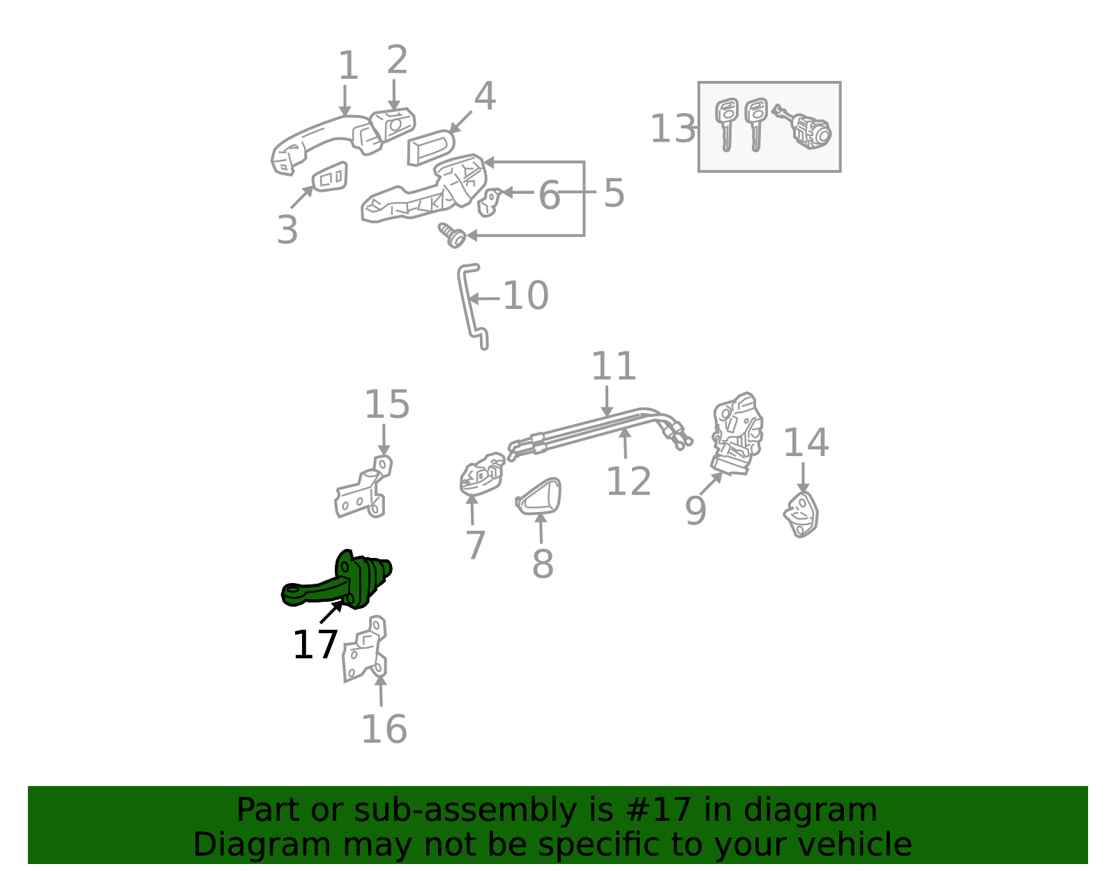 68620-0R010 - High-Quality Door Check for 2006-2012 Toyota RAV4 ...