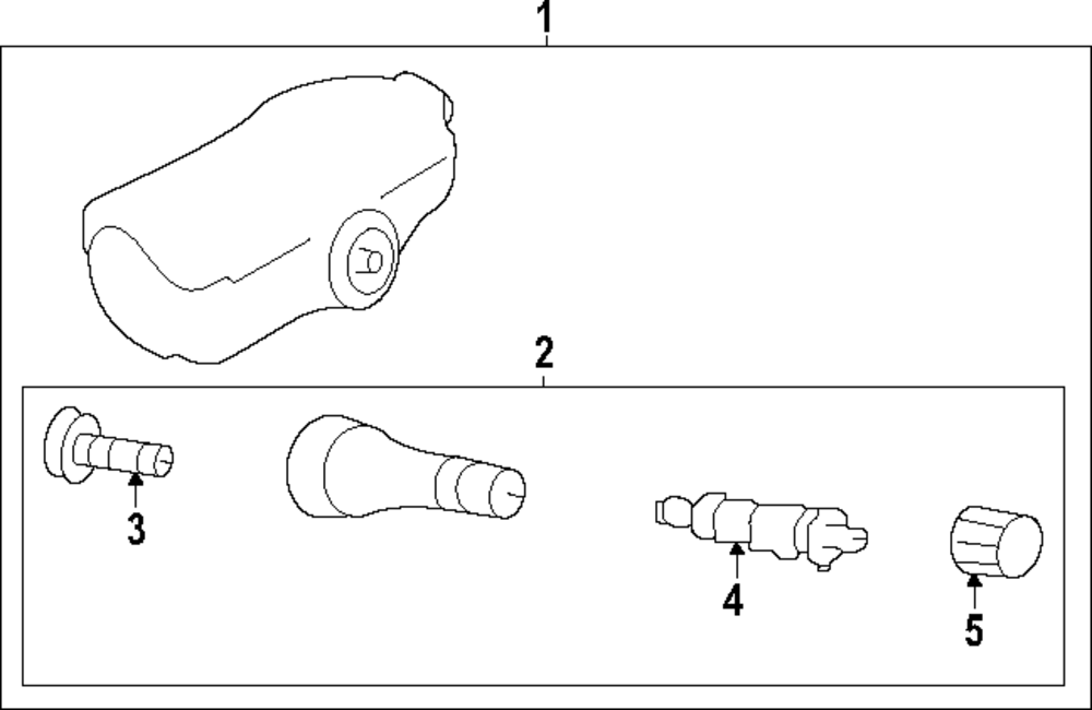 2022-2025 Subaru BRZ Repair Kit 28194CC000 | Subaru Online Parts