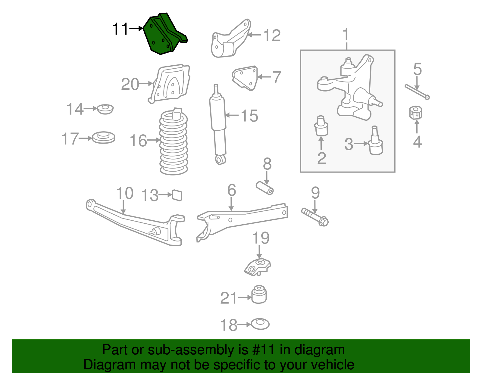 2008-2025 Ford Axle Beam Pivot Bracket 7C3Z-3B178-A | Ford OEM Parts Outlet
