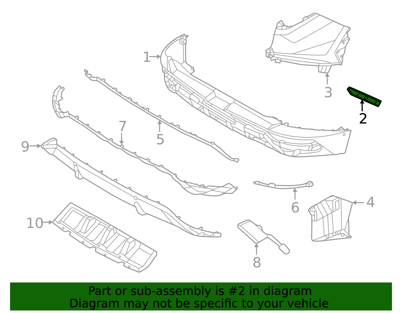 2022-2025 Hyundai Tucson Outer Bracket 86652-N9000 | MotorMotor