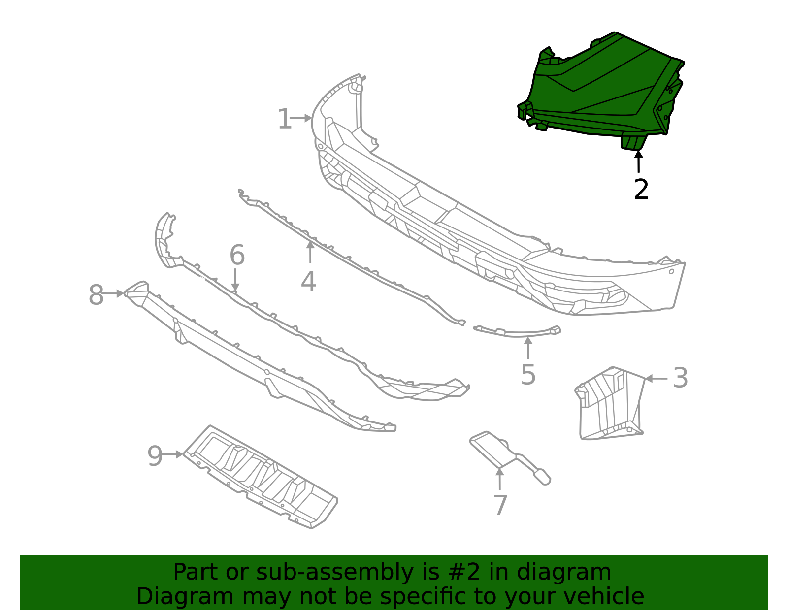 2022-2025 Hyundai Tucson Side Cover 86656-N9100 | QuirkParts