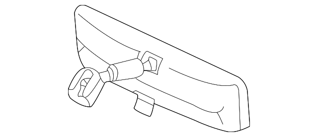 1993-2006 Nissan Mirror Inside 96321-4Z300 | My Nissan Part