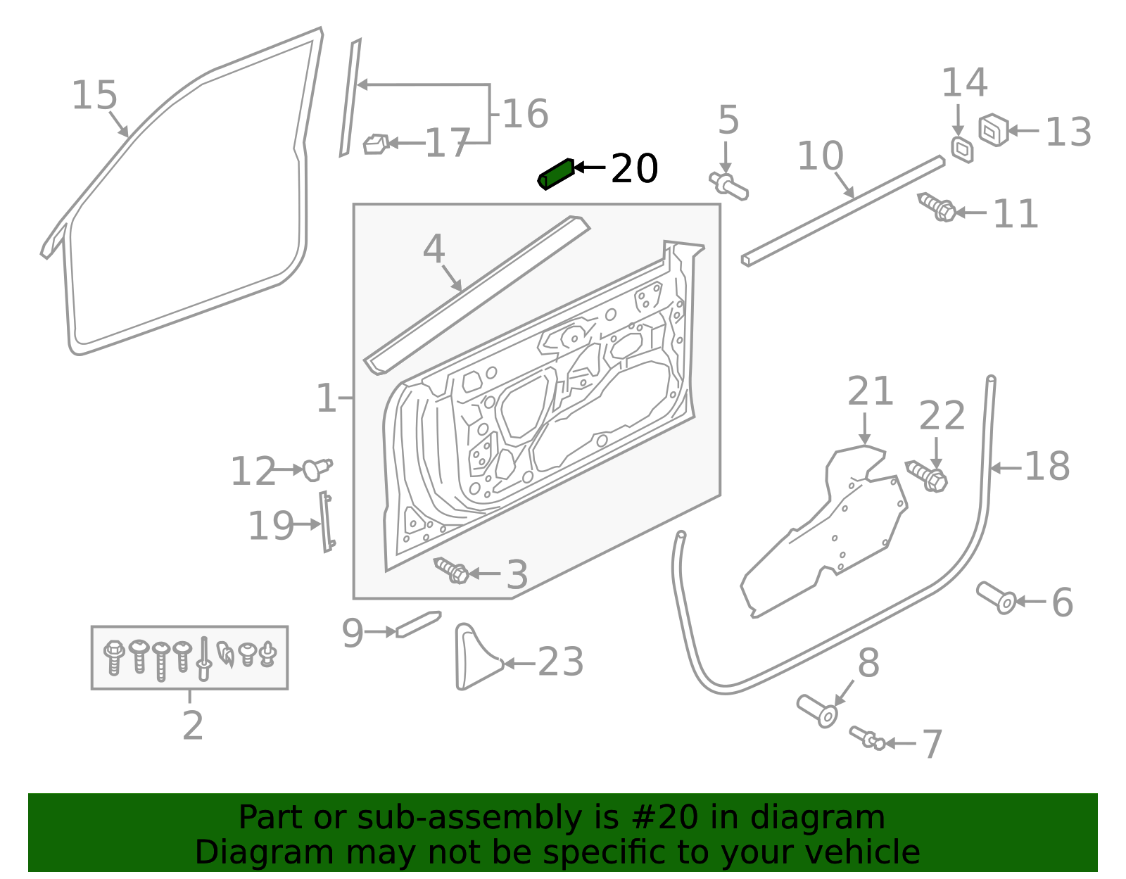 4G0-837-311 - Bumper Guard 2012-2025 Audi | Audi OEM Parts