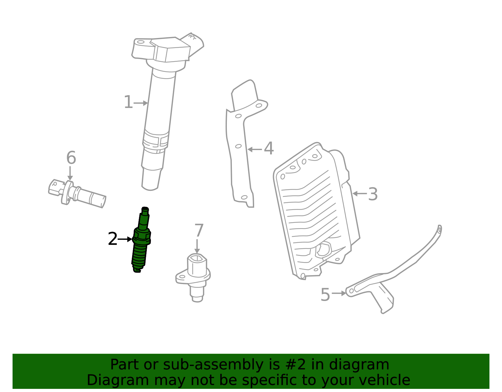 90919-01289 - Spark Plug - 2018-2025 Toyota | OEM Genuine Toyota Parts