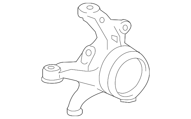 2005-2023 Toyota Tacoma Steering Knuckle 43211-04050 | OEM Parts Online