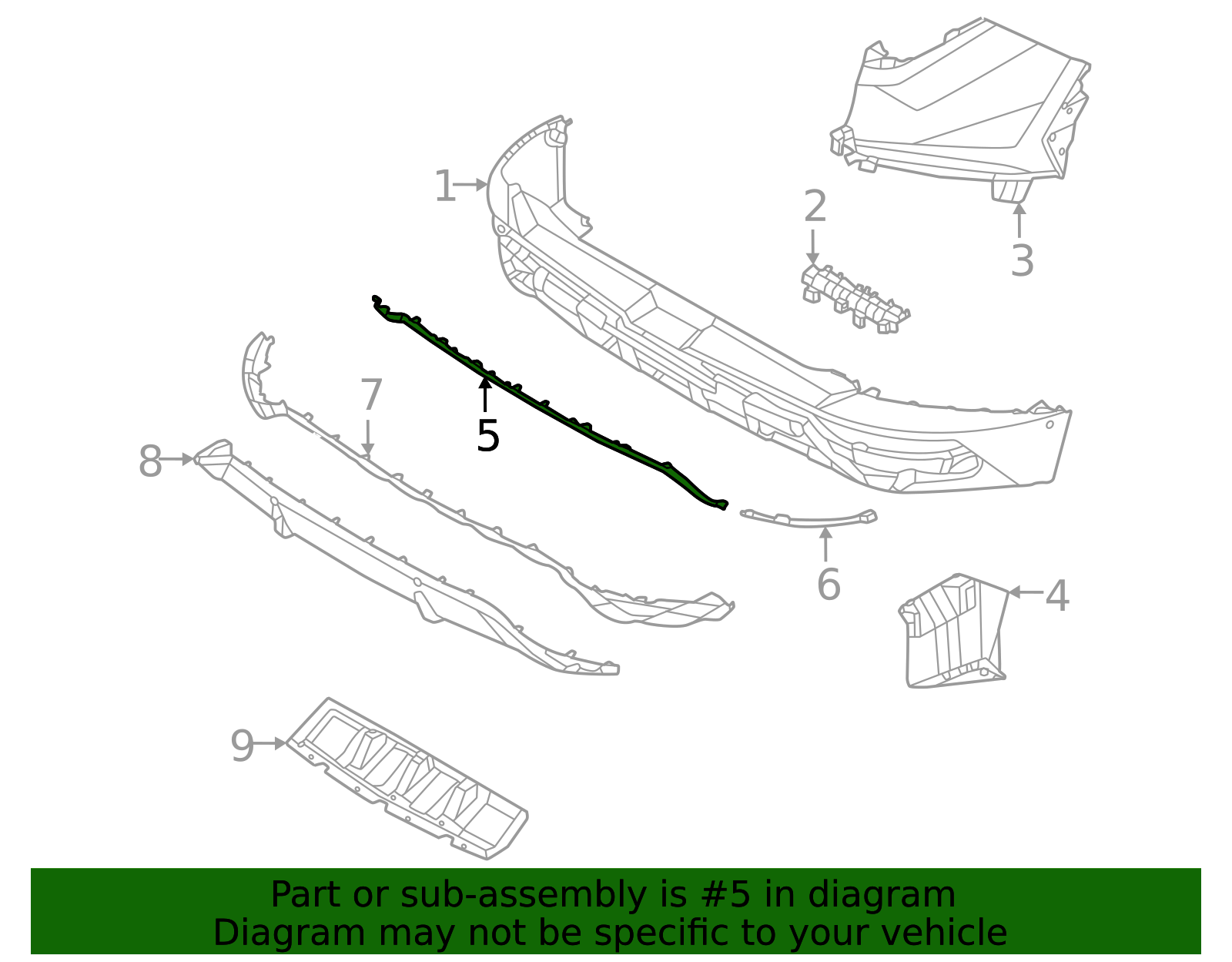 2022-2024 Hyundai Tucson Strip 86699-CW000 | OEM Parts Online