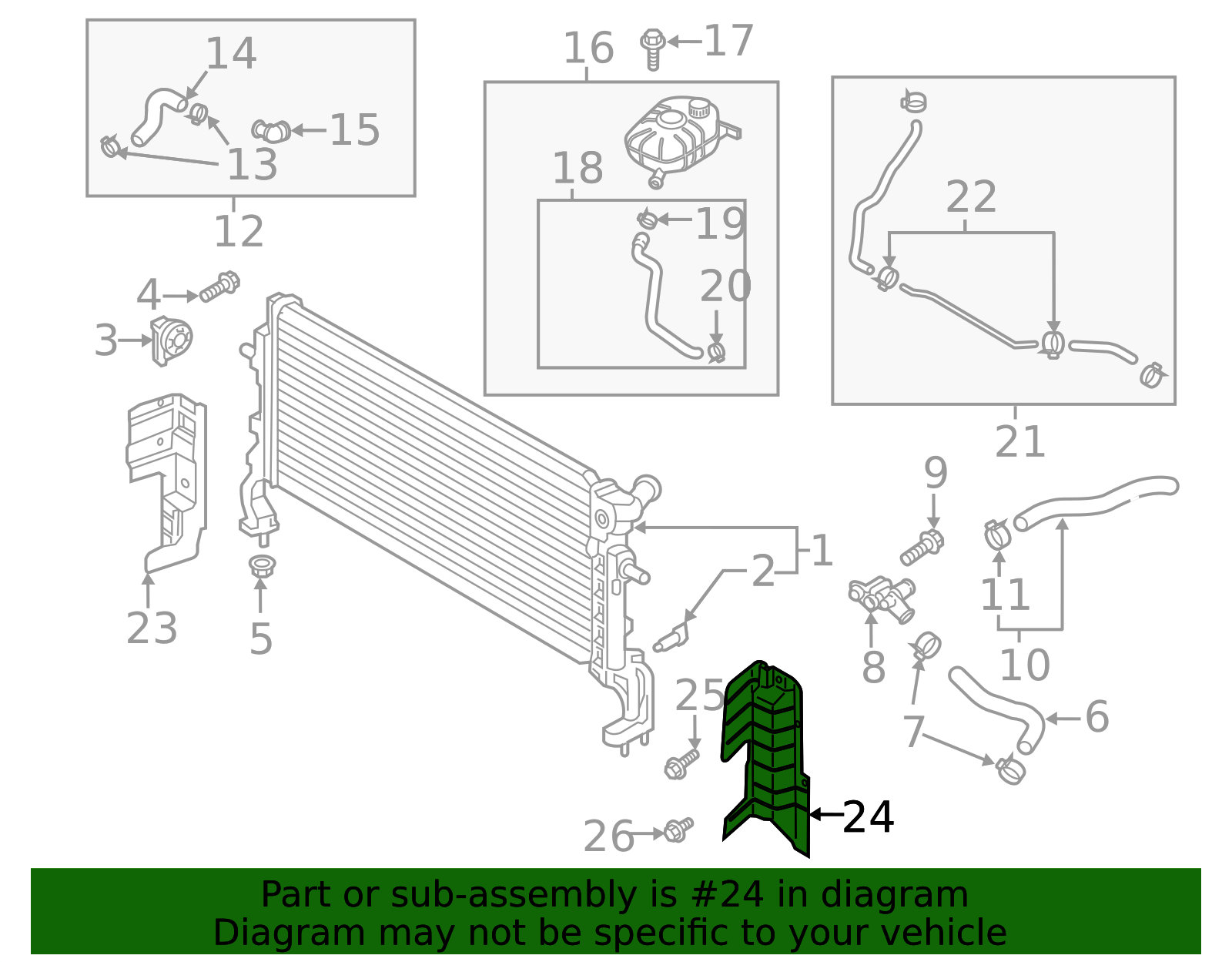 2019-2021 Hyundai Veloster Air Shield 29136-J3400 | MotorMotor