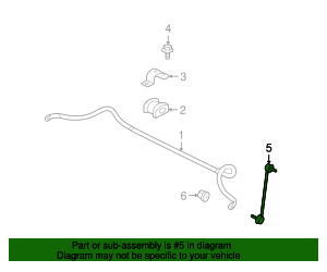 4056A015 - Stabilizer Link 2003-2015 Mitsubishi | Mitsubishi Direct Parts