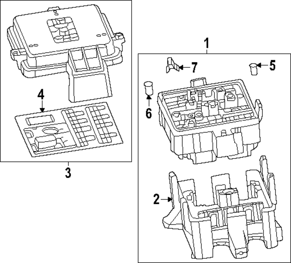 2024-2025 GM Fuse & Relay Box 86508662 | Capital Chevy Parts