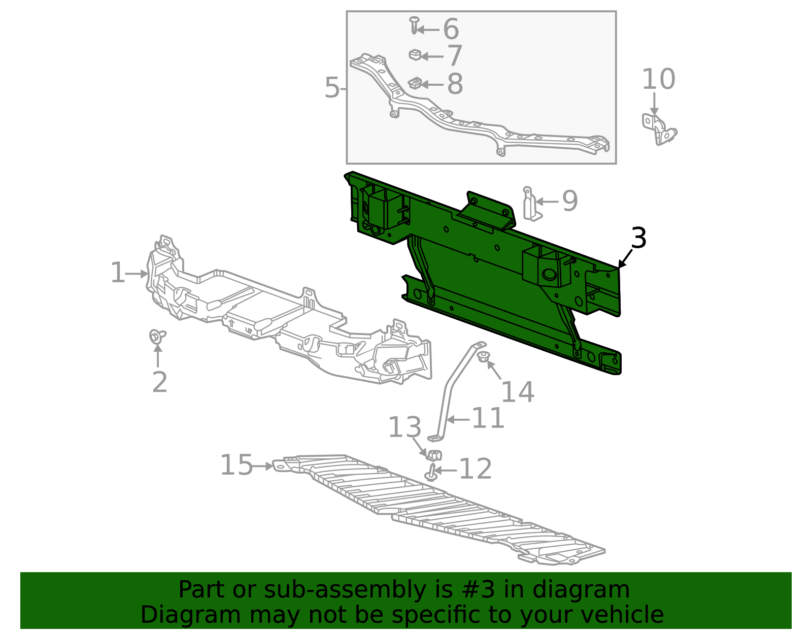 2020-2025 Chevrolet Corvette Bar 85784119 | Capital Chevy Parts
