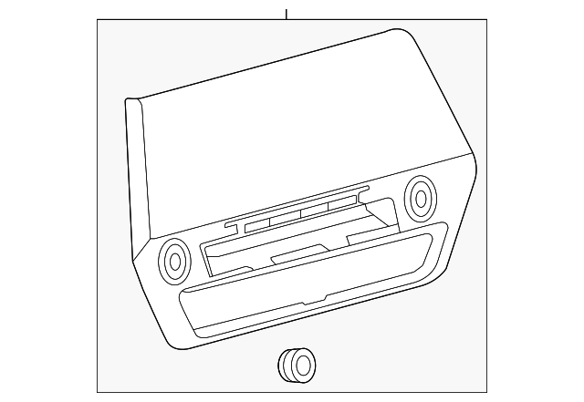 86110-0E060 - Display Unit 2020-2022 Toyota Highlander | Group 1 Auto Parts