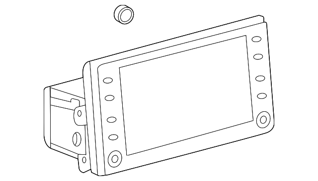86140-0E340 - Display Unit 2020-2022 Toyota Highlander | Express Toyota ...