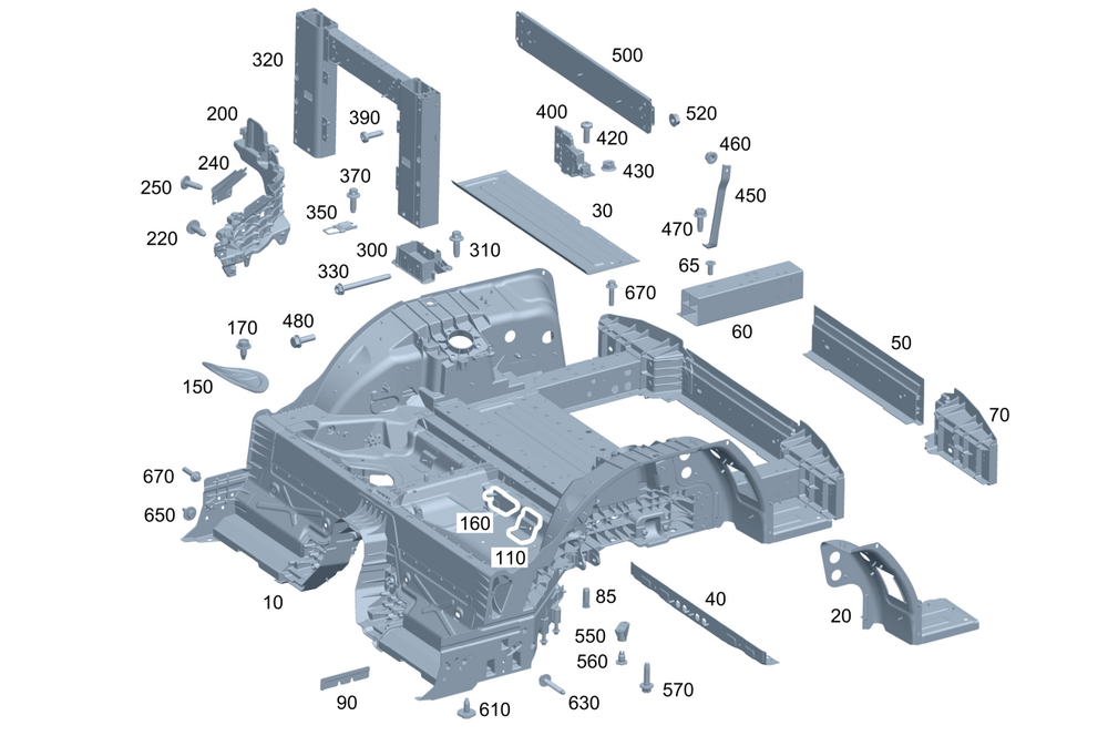 000000-004555 - Hexalobular Screw 2022-2026 Mercedes-Benz | Mercedes ...