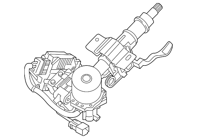 Genuine Steering Column for 2015-2017 Hyundai Sonata | Part# 56310 ...