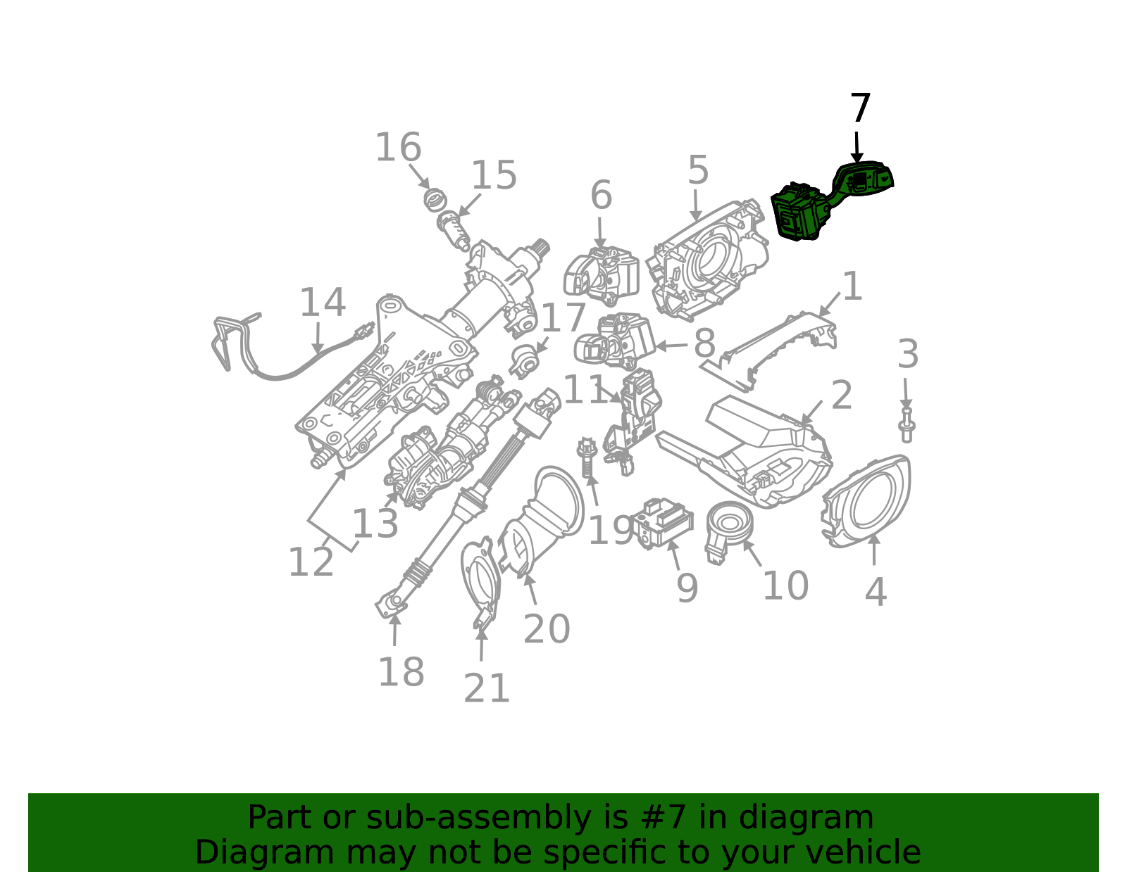 61-31-6-924-106 - Wiper Switch - 2004-2010 BMW | BMW Parts Exchange