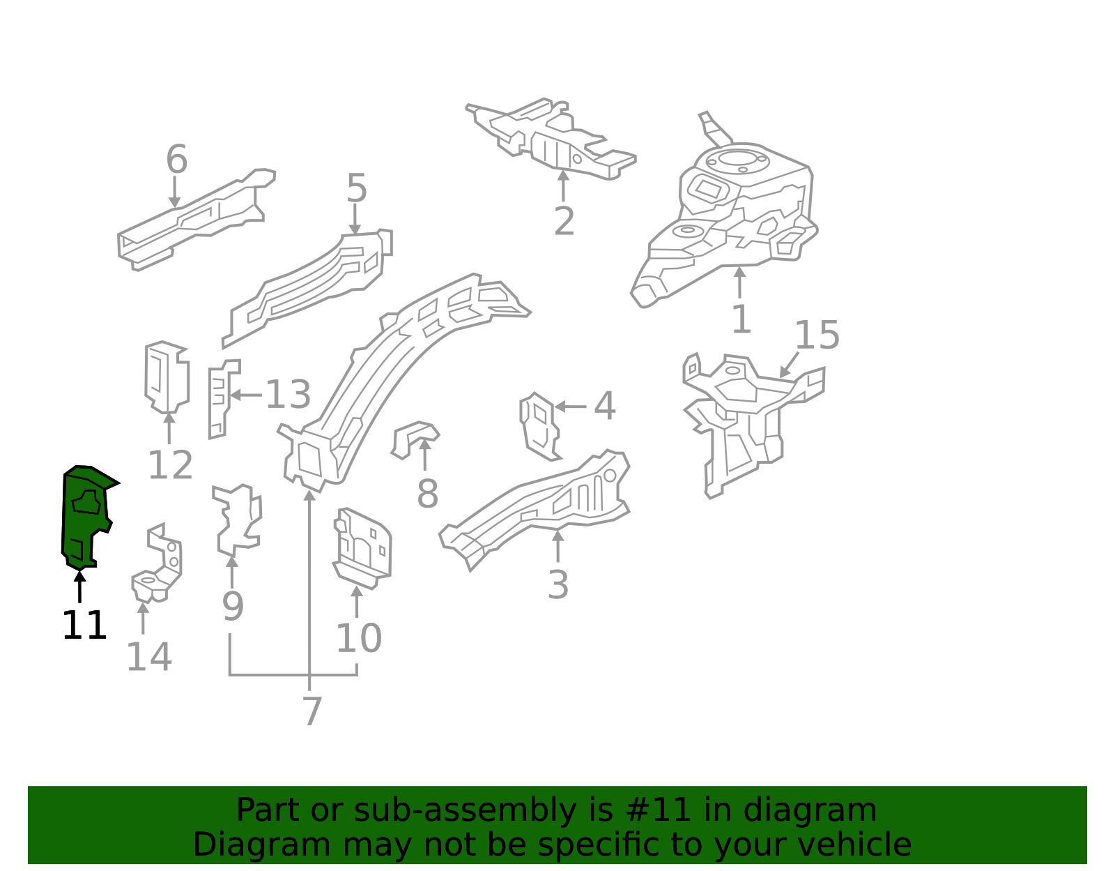 60819-TBA-A00ZZ - Support Bracket 2016-2022 Honda | Honda Parts Online